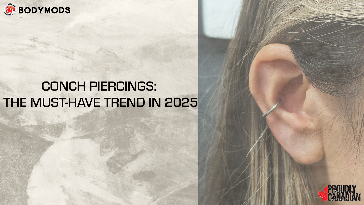 Why Conch Piercings Are the Must-Have Trend in 2025 – BodyMods